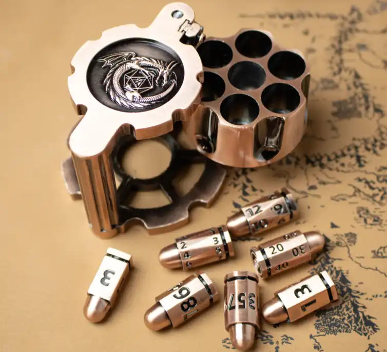 Bullet Dice - Gun dice – DND Dice | D&D Dice For RPGs | Dice Shop ...