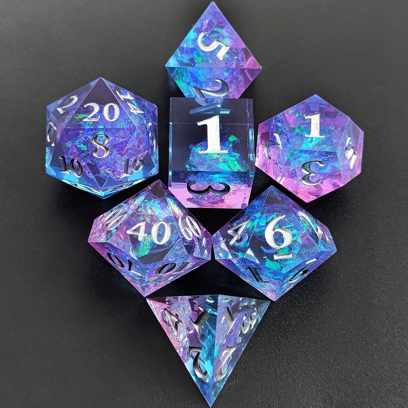 Resin Dice – DND Dice | D&D Dice For RPGs | Dice Shop - Rune Rollers